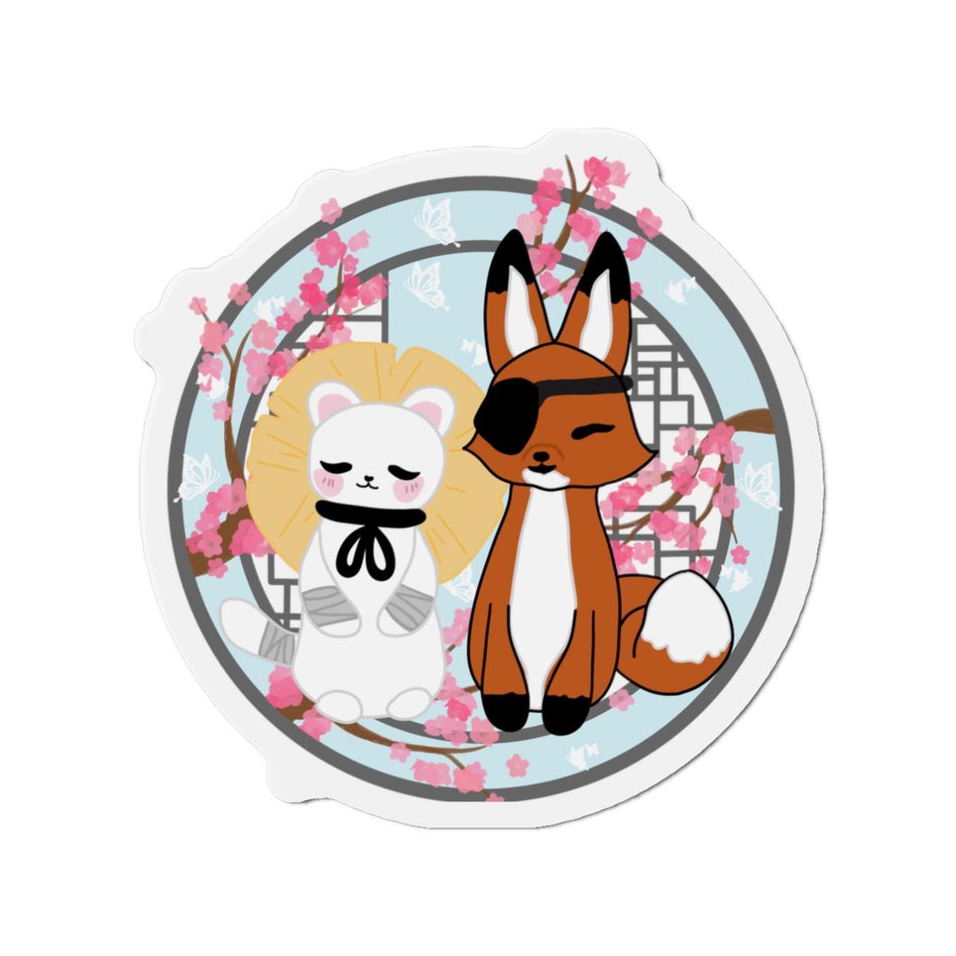 Adorable Animal Die-cut Magnets, Cute Decor, Gifts for Danmei Fans, Fun ...
