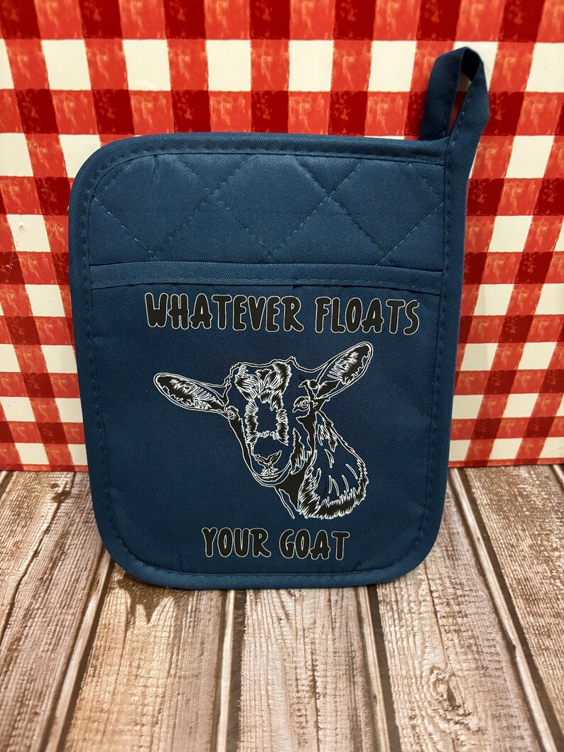 Farm Themed Kitchen Pot Holders, Cows, Pigs, Goats - Etsy