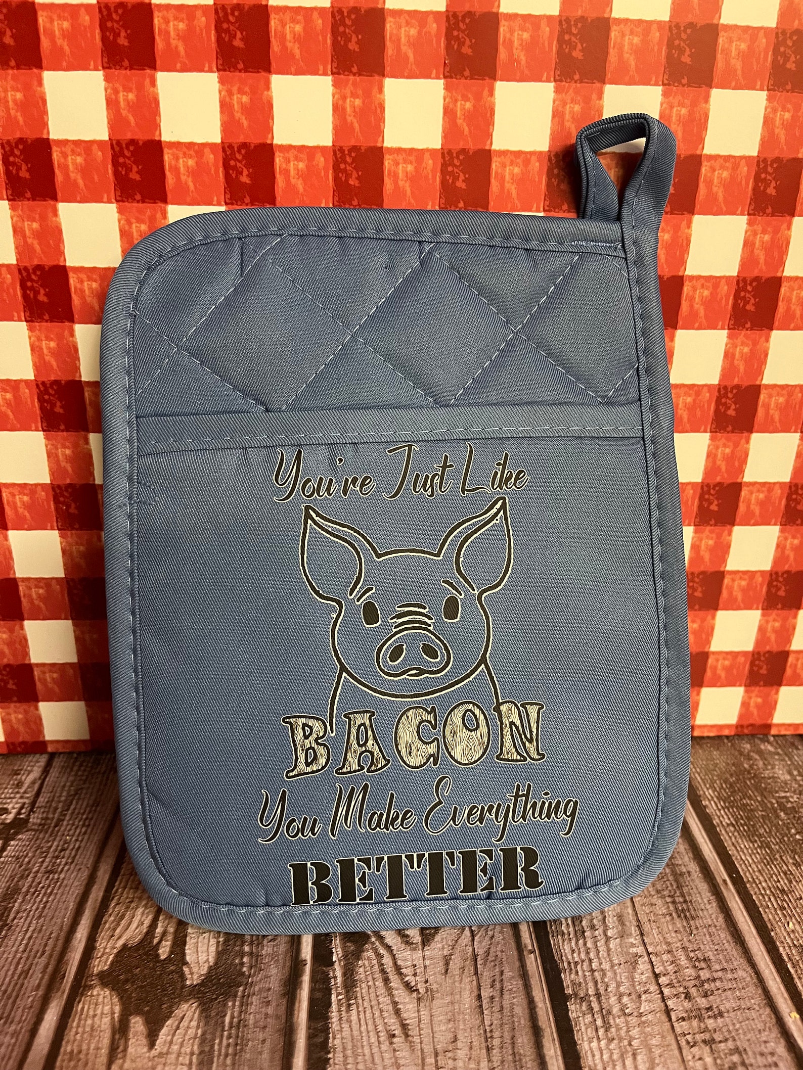 Farm Themed Kitchen Pot Holders, Cows, Pigs, Goats - Etsy