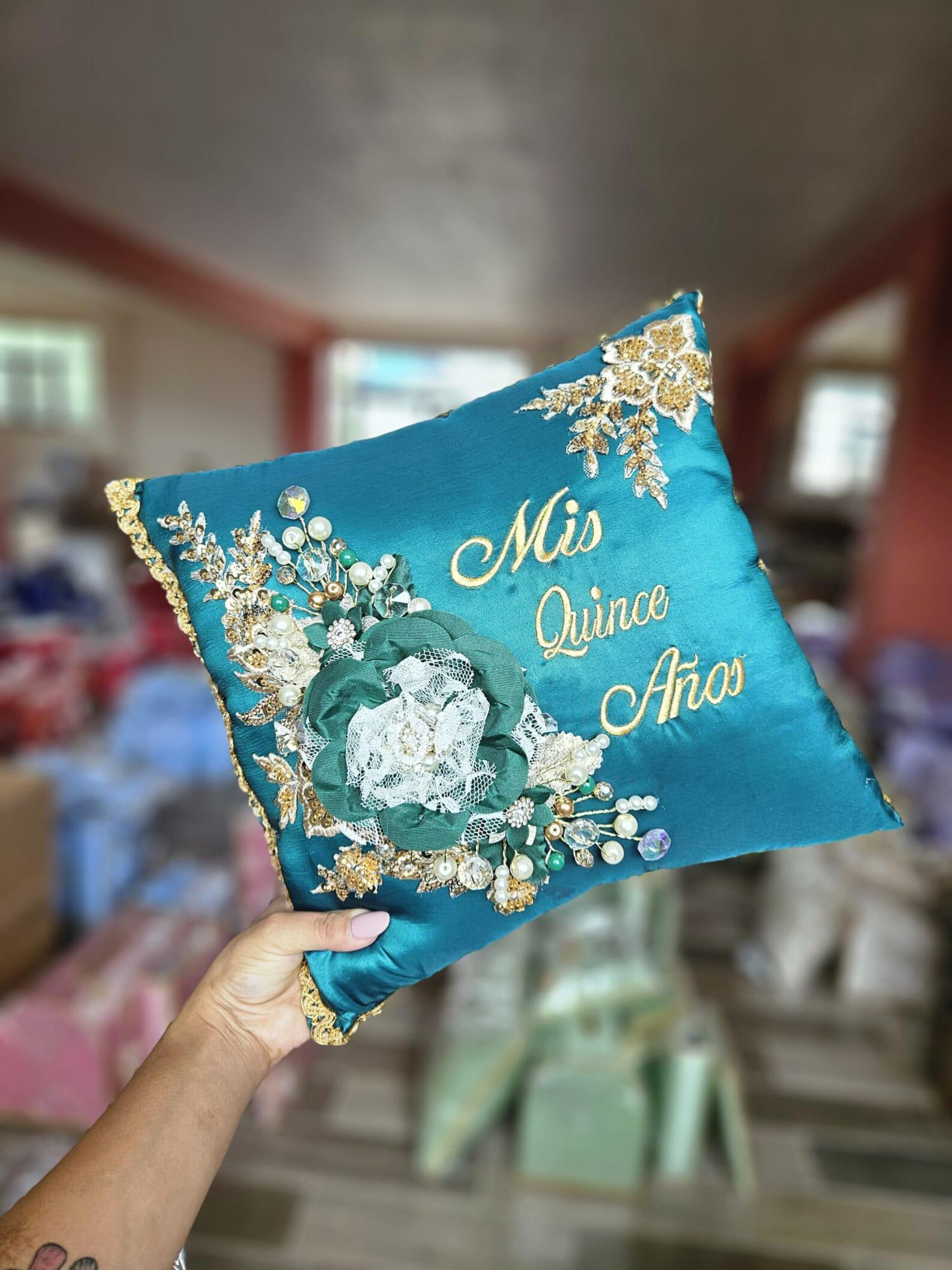 Set De Cojines Para Quinceanera/custom Made Pillow Set/ Set De Cojines ...