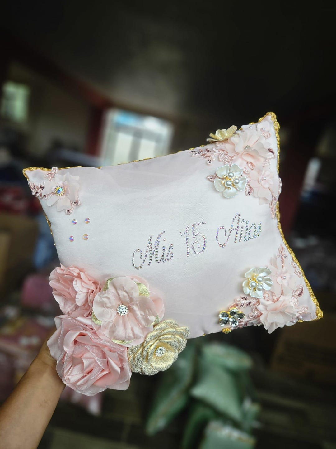 Set De Cojines Para Quinceanera/custom Made Pillow Set/ Set De Cojines ...