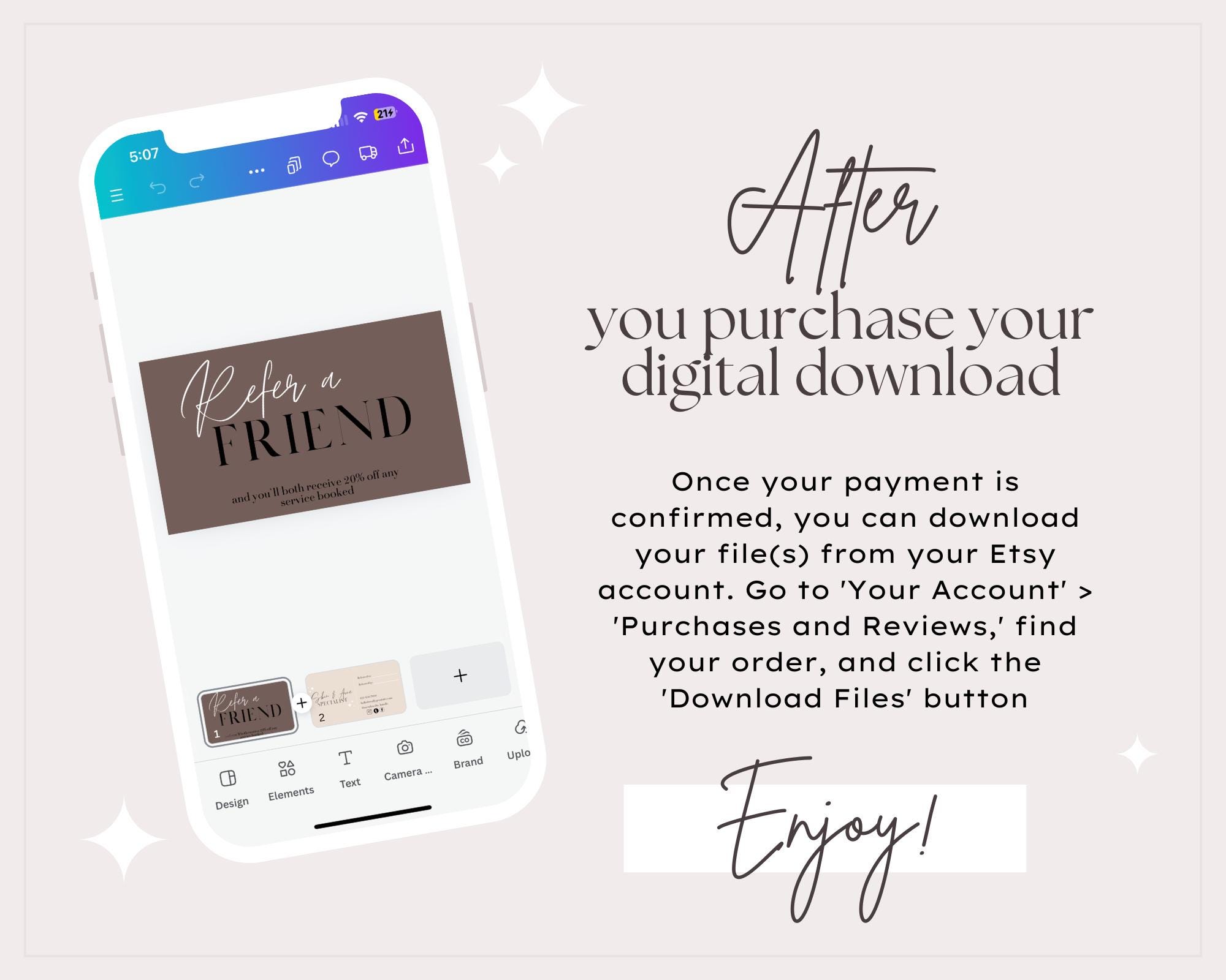 Esthetician Refer a Friend | Gain Clientele | Digital Download ...