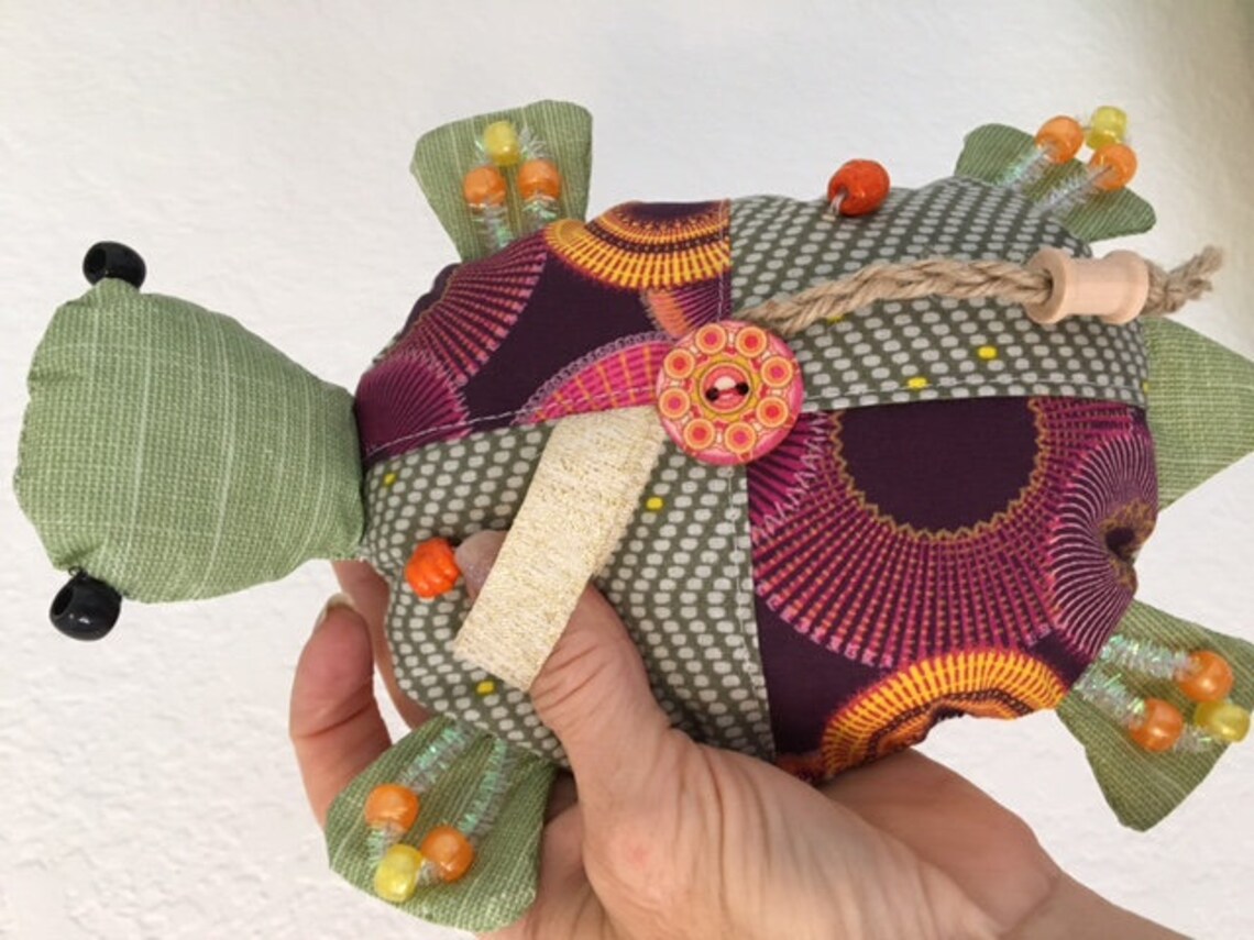 FIDGET PILLOW TURTLE Sensory, Tactile, Emotional, Alzheimer, Dementia ...