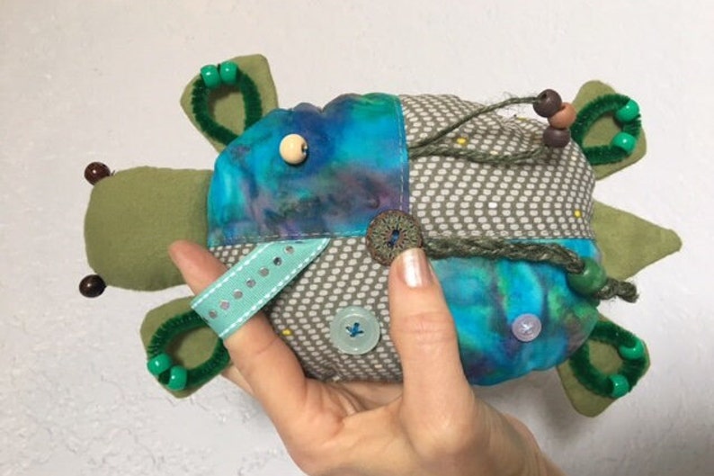 FIDGET PILLOW TURTLE Sensory, Tactile, Emotional, Alzheimer, Dementia ...