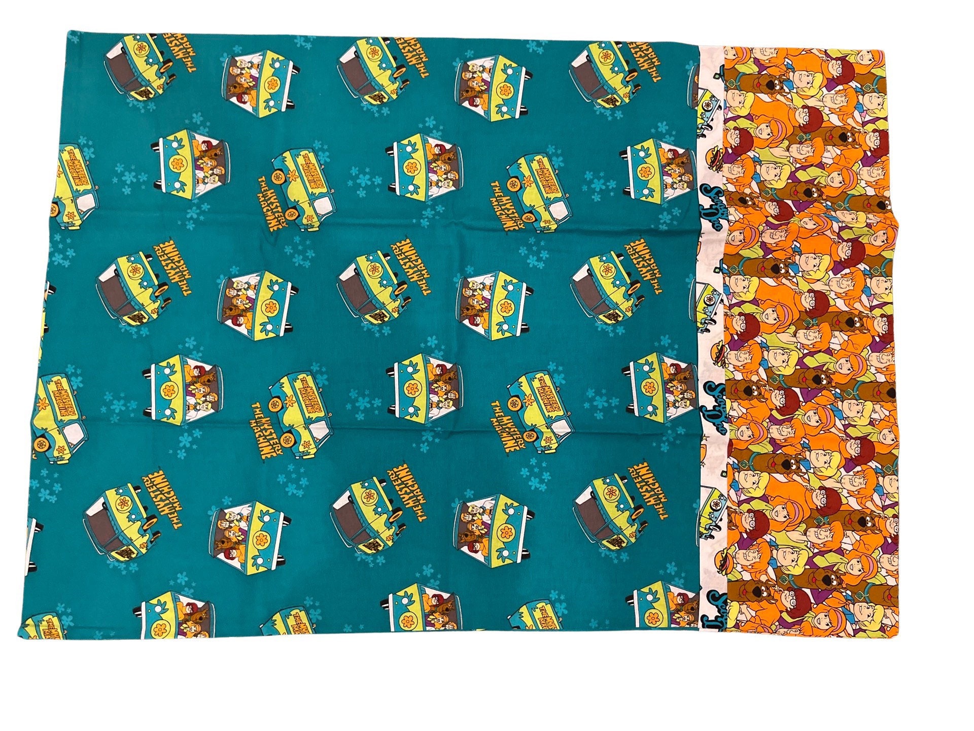 Pillowcase Novelty Scooby Doo Pattern French Seam - Etsy