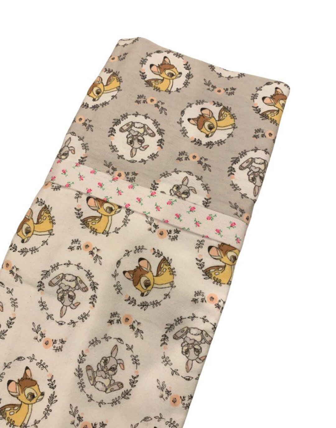 Pillowcase Novelty Bambi Themed Pattern With French Seam - Etsy