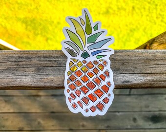 Pineapple Zentangle - Etsy