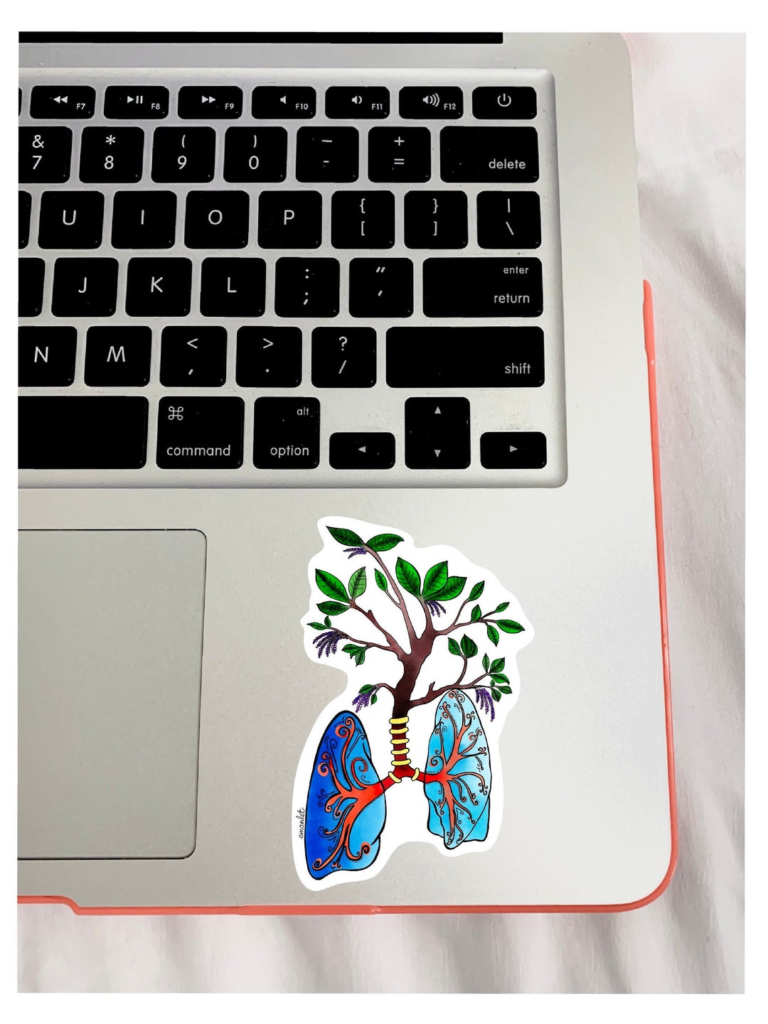 Anatomic Lungs Sticker | Lungs Anatomy | Respiration | Breathing ...