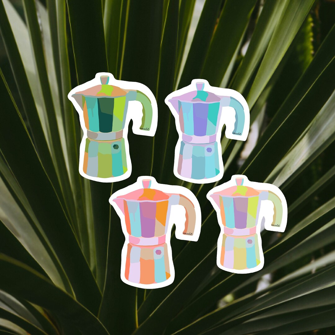 Greca Sticker | Greca Boricua | Moka Pot | Espresso Maker | - Etsy