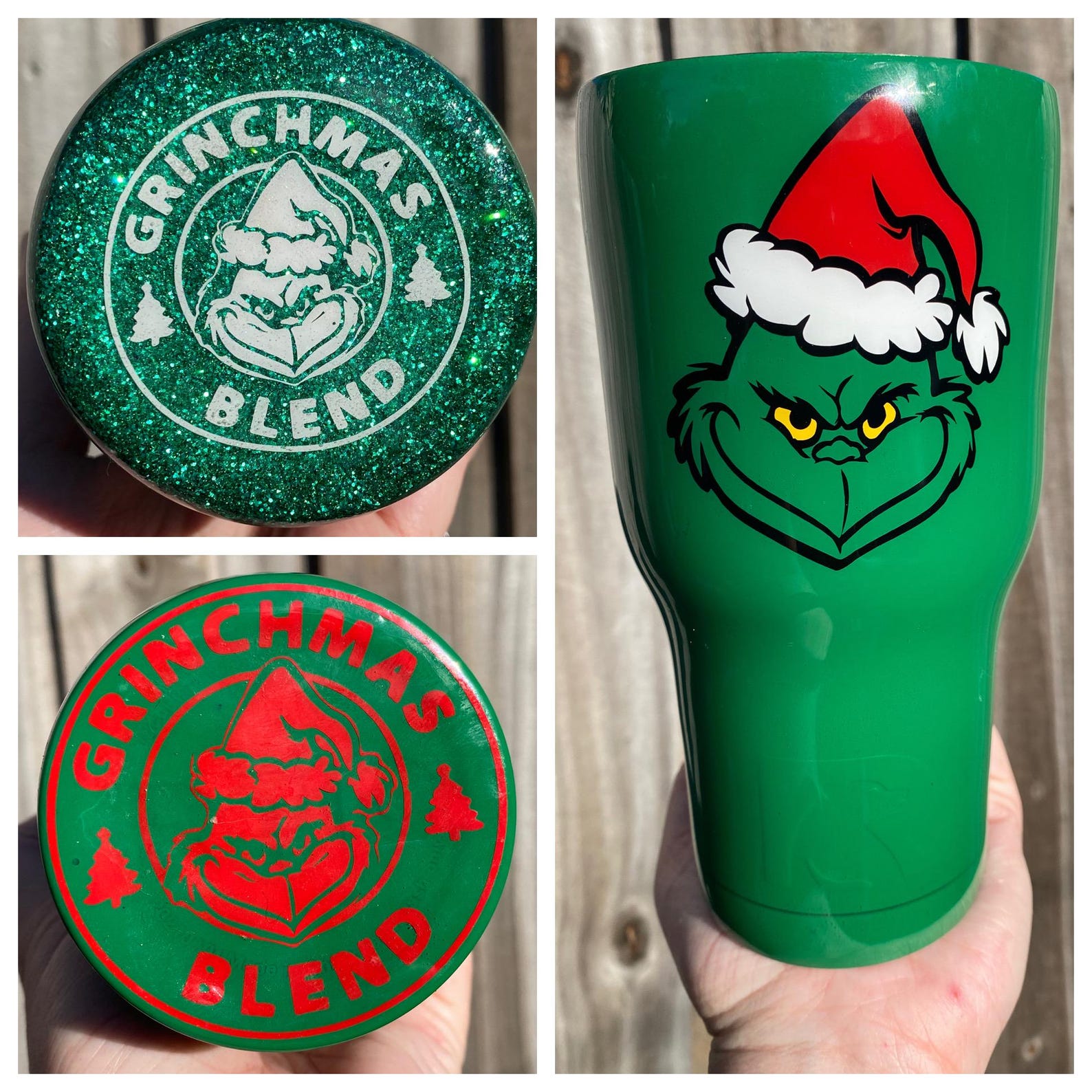 Grinch Custom Stainless Steel Cup Tumbler Yeti - Etsy