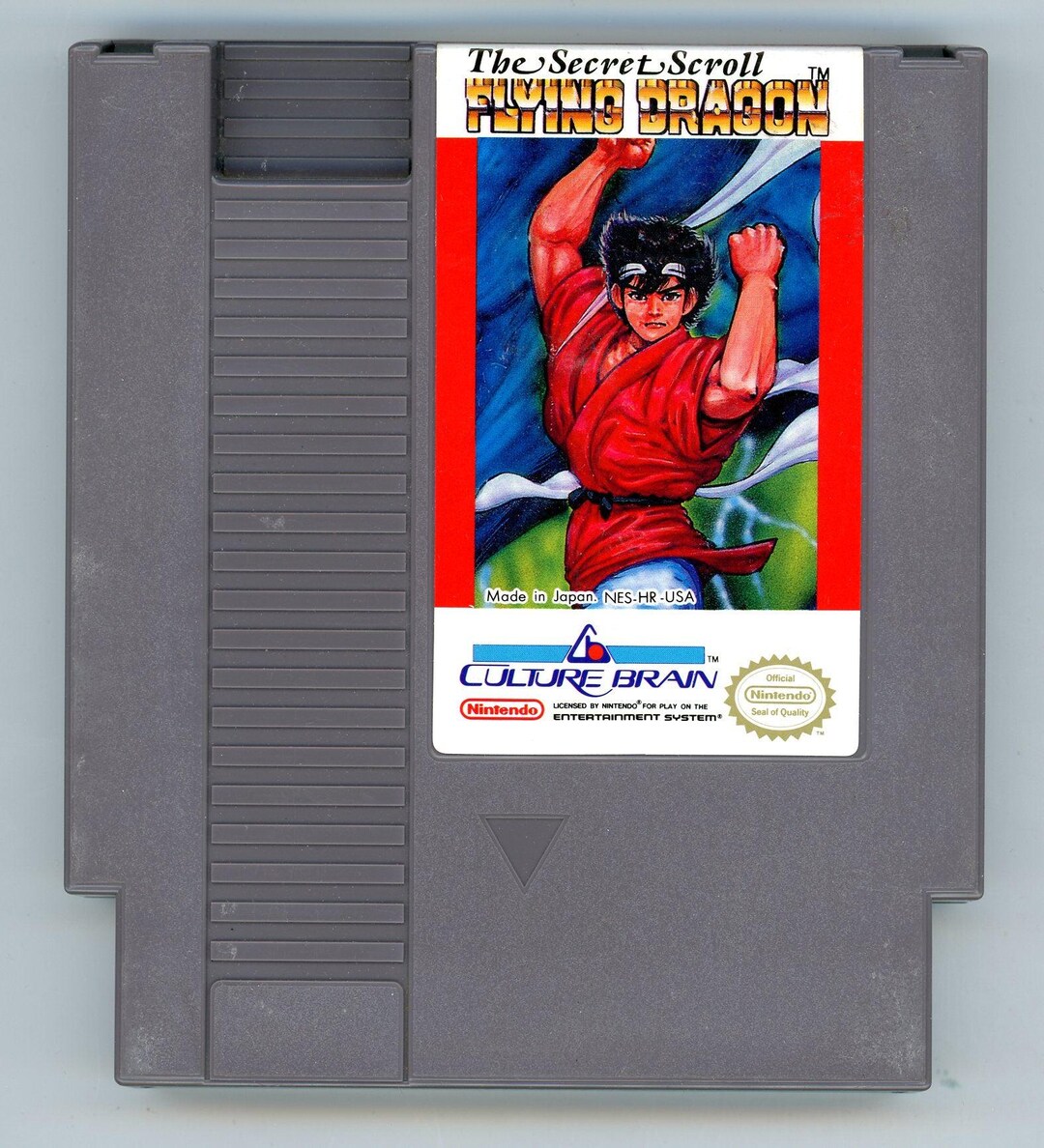 1987 Flying Dragon: the Secret Scroll NES Video Game Cartridge - Etsy