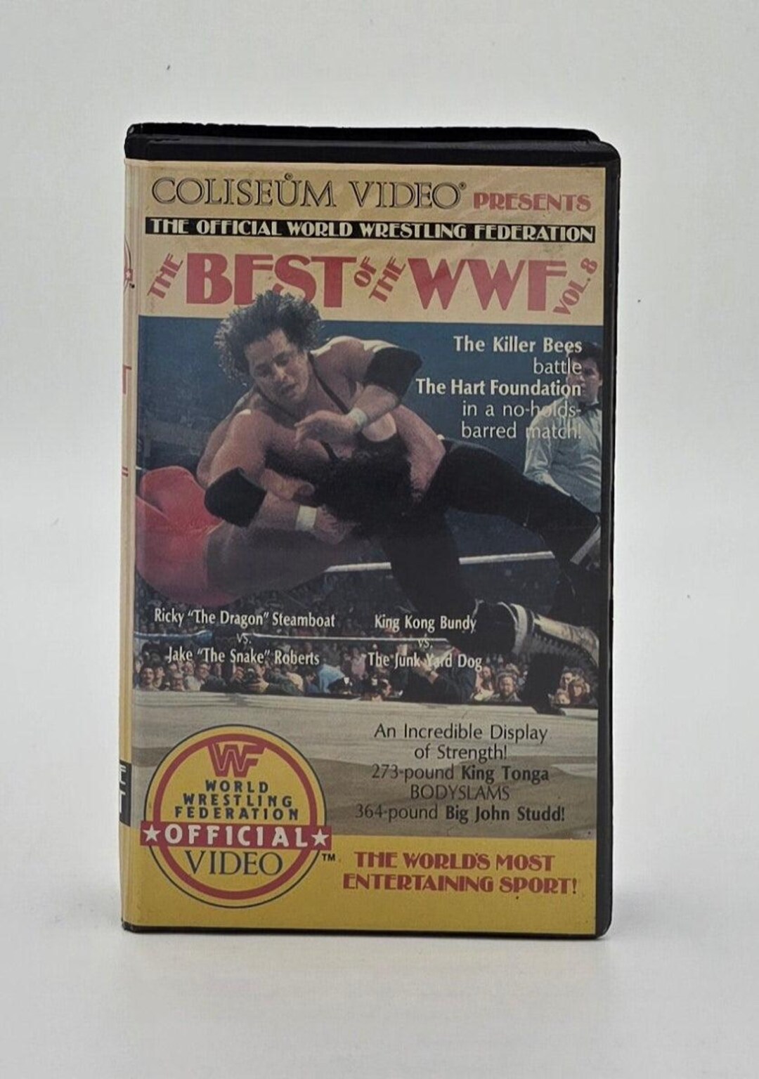 1986 Best of the WWF Vol. 8 Clamshell VHS Tape - Etsy