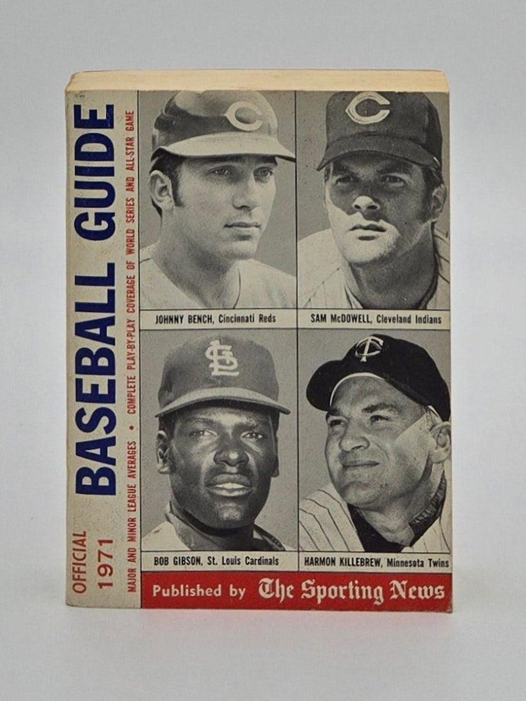 1971 the Sporting News Spink Official Baseball Guide - Etsy