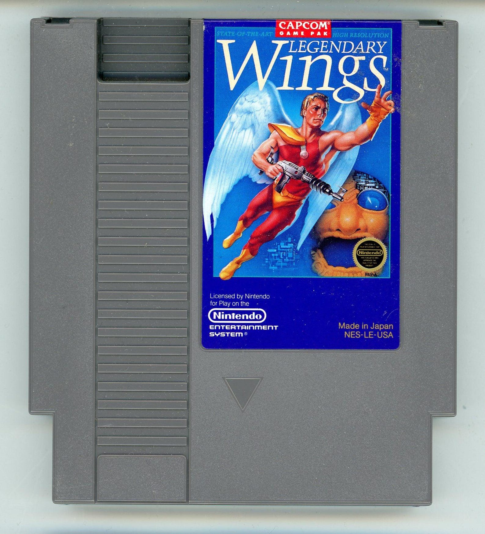 1988 Capcom Legendary Wings NES Video Game Cartridge - Etsy