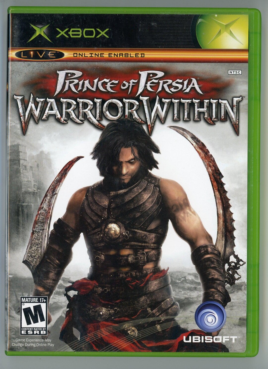 2004 Ubisoft Prince of Persia: Warrior Within Xbox Video Game Disc in ...