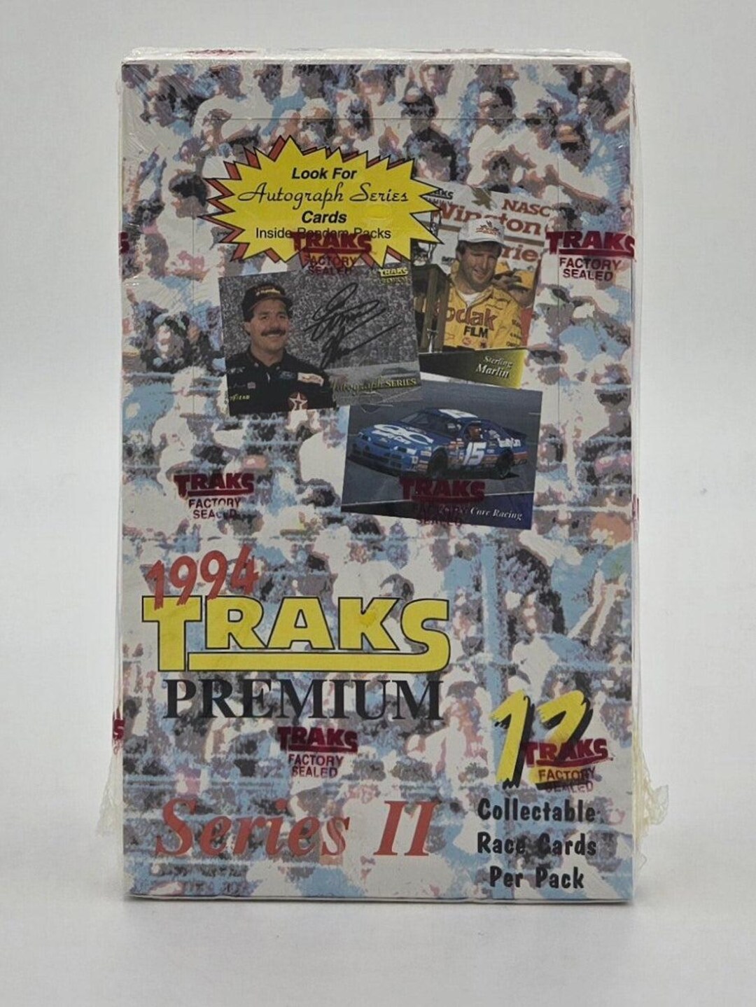1994 Traks Premium Series 2 Nascar Racing Cards Box - Etsy
