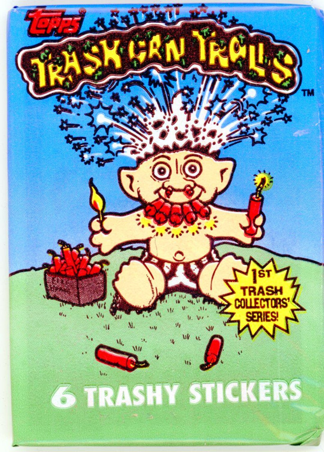 1992 Topps Trash Can Trolls Trading Card Pack - Etsy