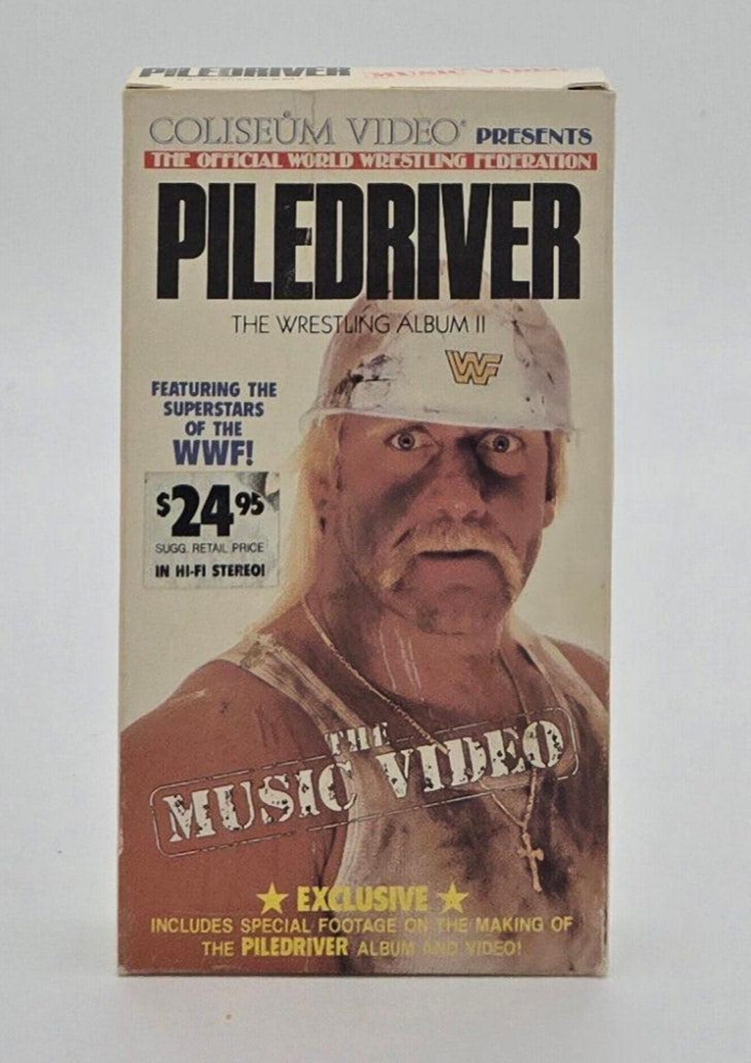1987 WWF Piledriver: the Music Video VHS Tape - Etsy