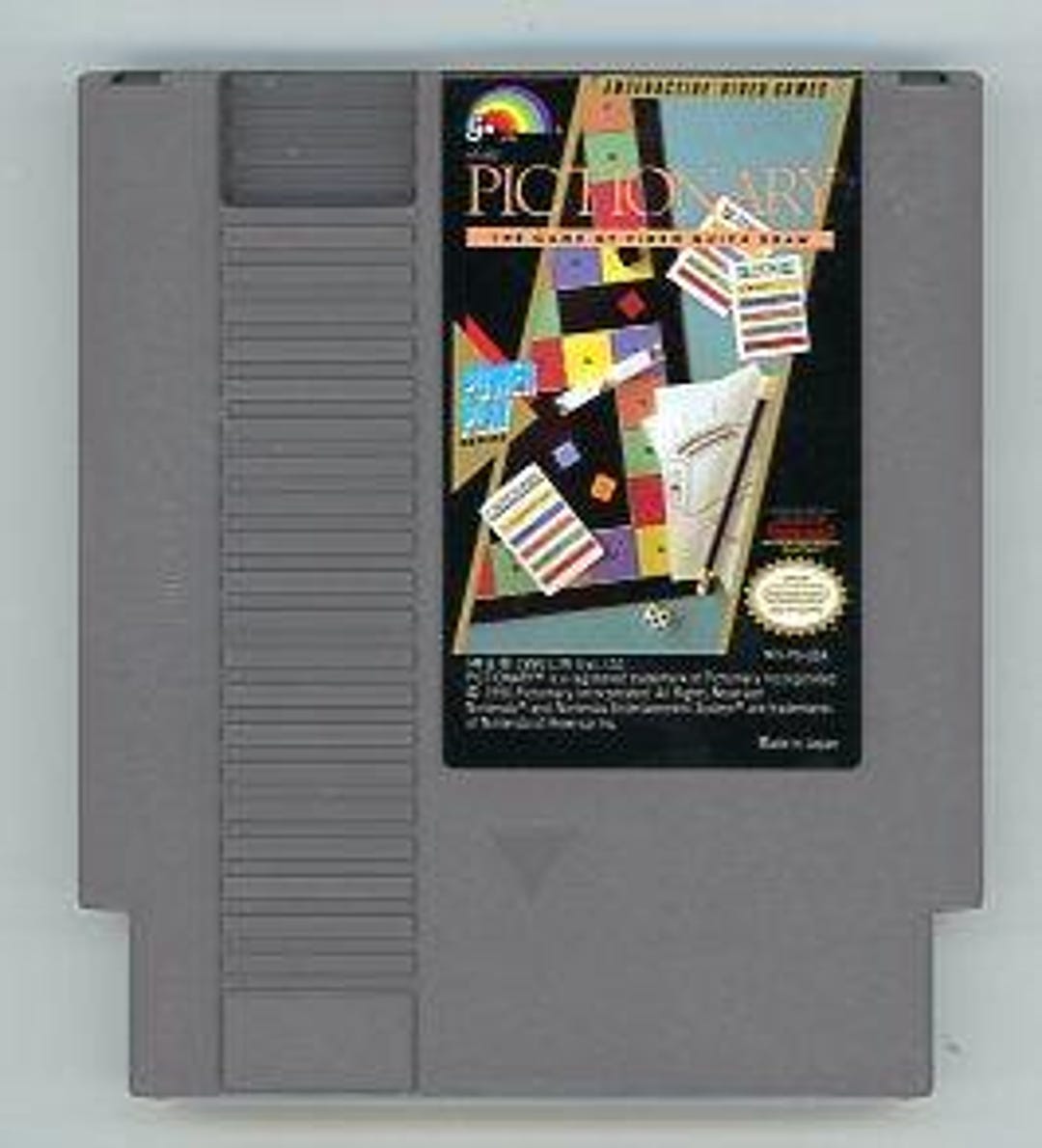 1990 Pictionary NES Video Game Cartridge - Etsy
