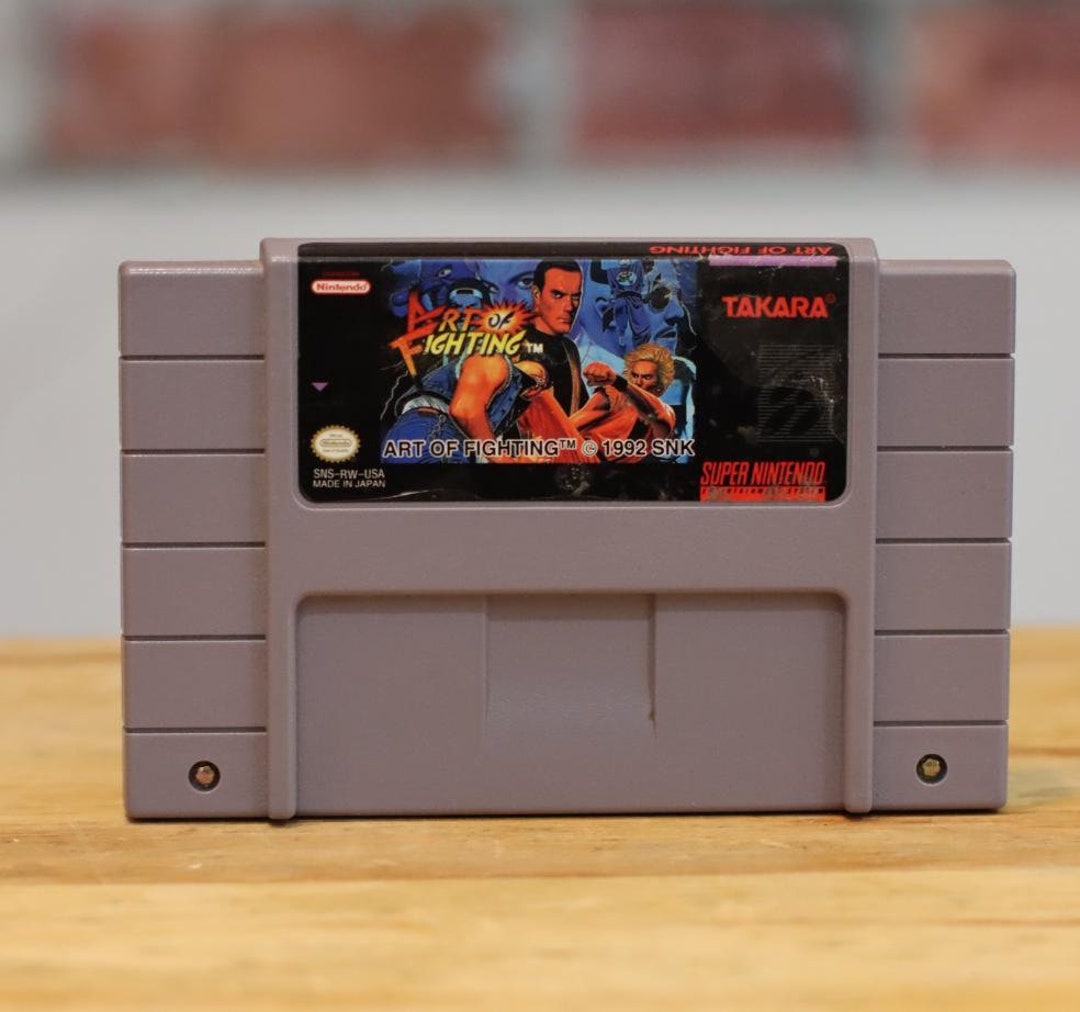 Art of Fighting Original SNES Super Nintendo Video Game Tested - Etsy
