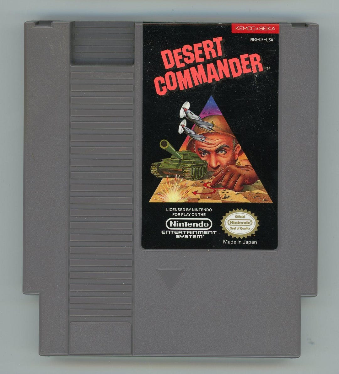 1988 Kemco Desert Commander NES Video Game Cartridge - Etsy