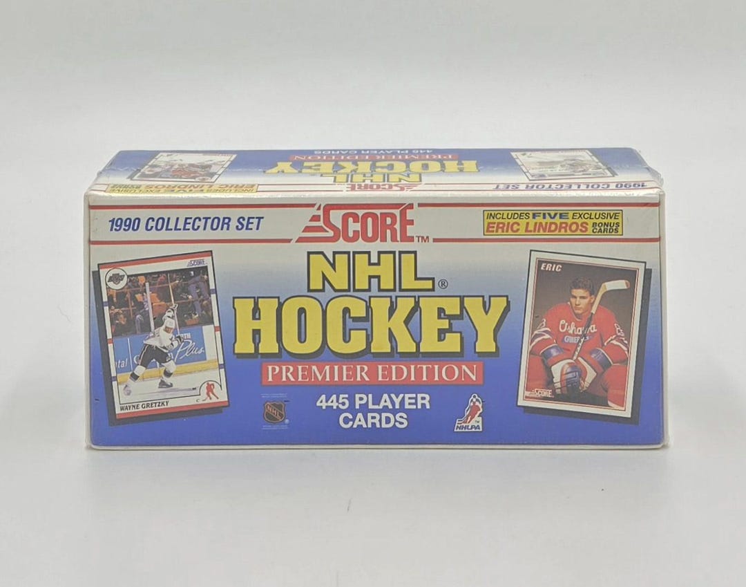 1990 Score NHL Hockey Card Set Premier Edition 445 Cards Sealed - Etsy