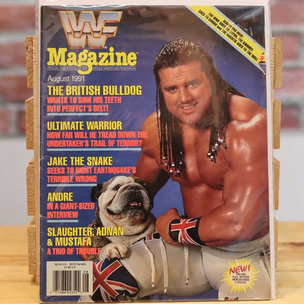 Wrestling Magazine - Etsy