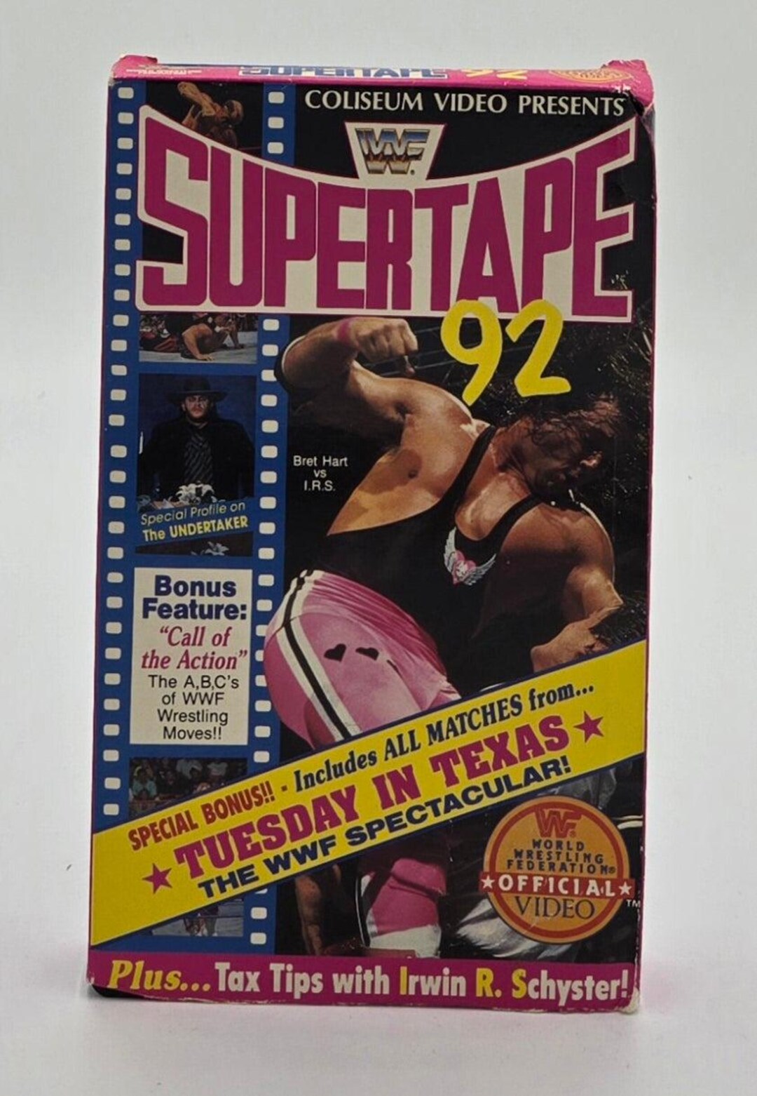 1992 WWF Supertape 92 Vintage VHS Tape - Etsy UK