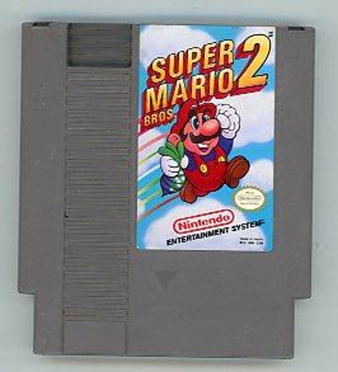1988 Super Mario 2 NES Video Game Cartridge and Manual - Etsy