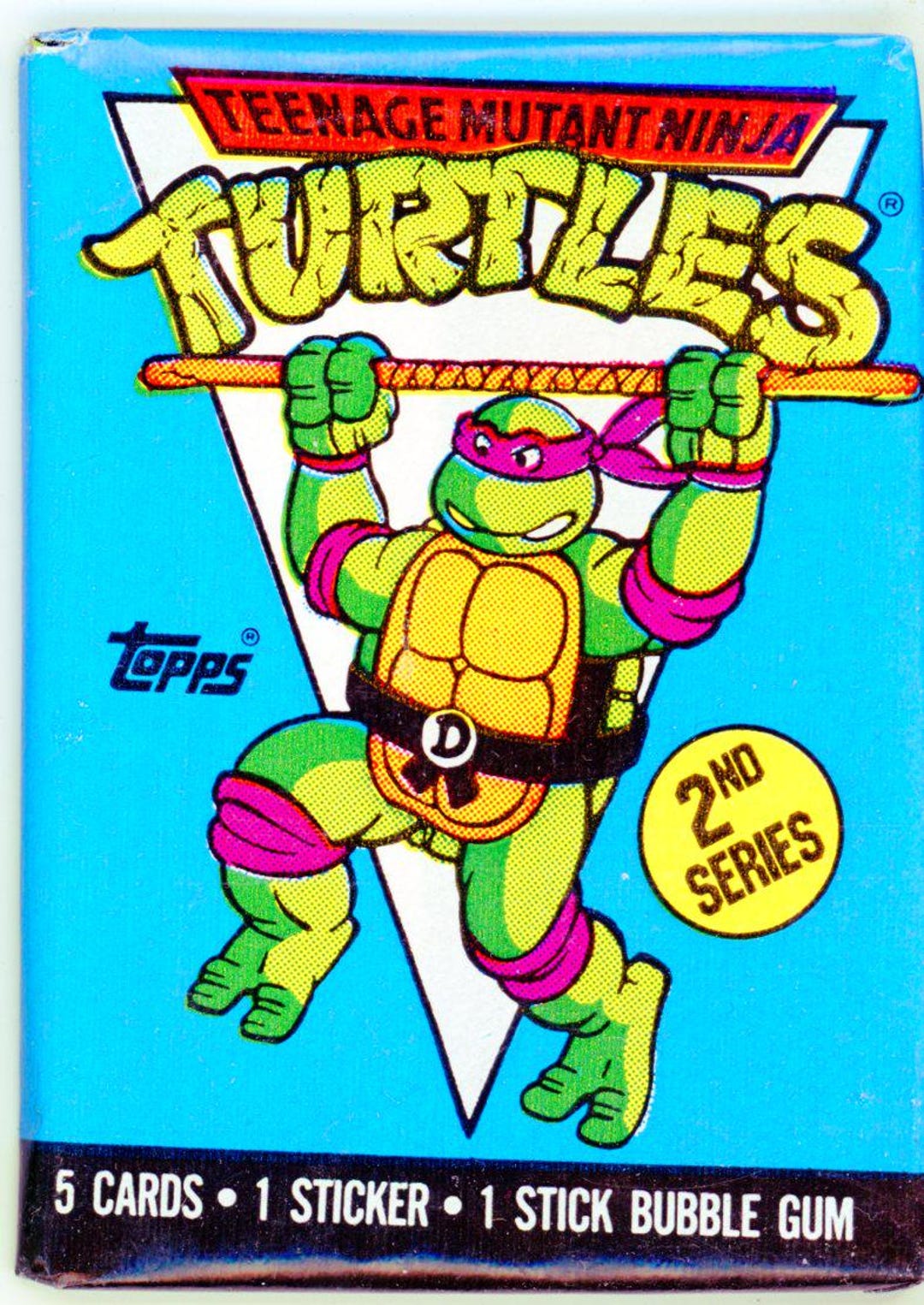 1990 Topps Teenage Mutant Ninja Turtles Series Two Trading Card Pack - Etsy