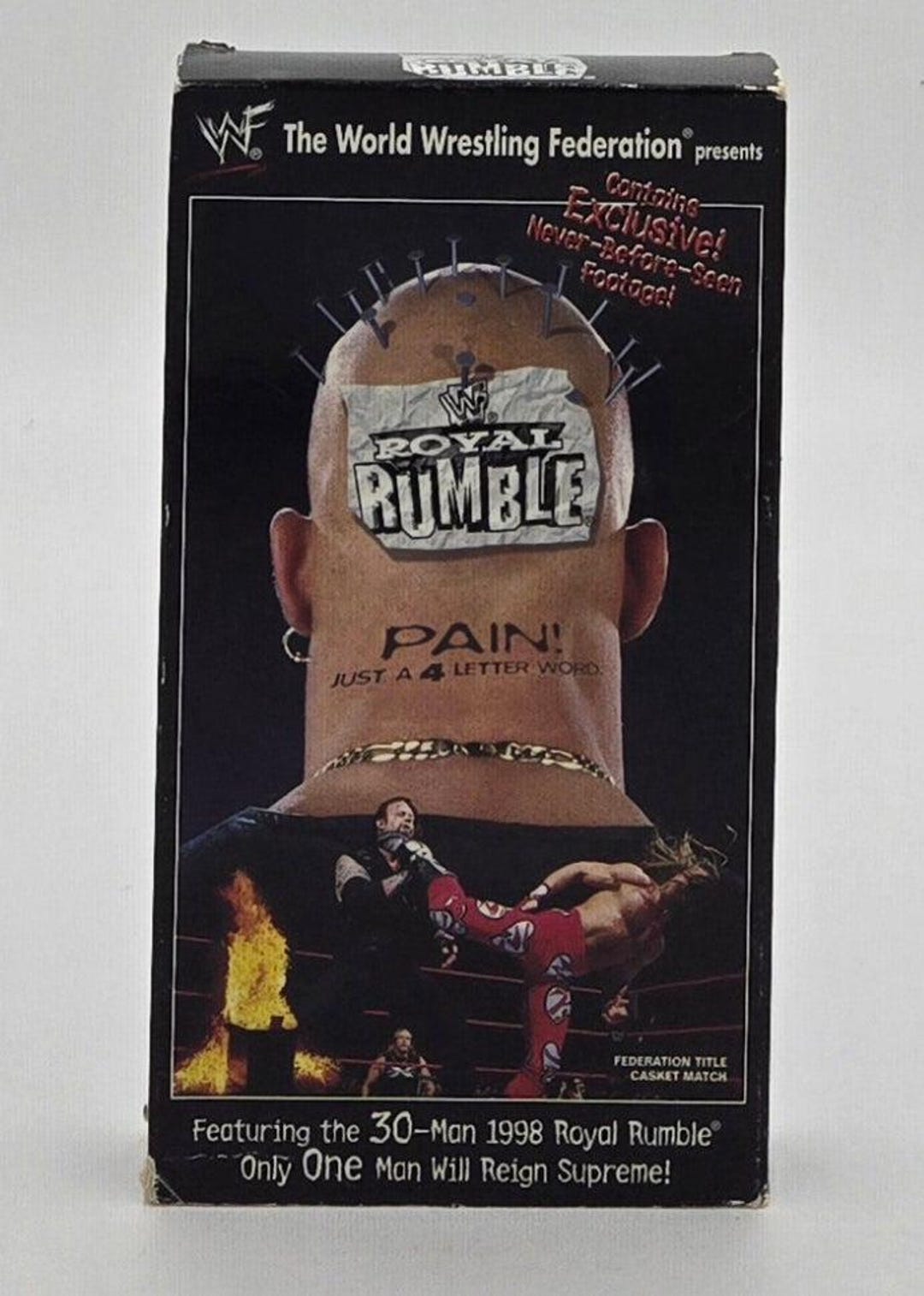 1998 WWF Royal Rumble Vintage VHS Tape - Etsy