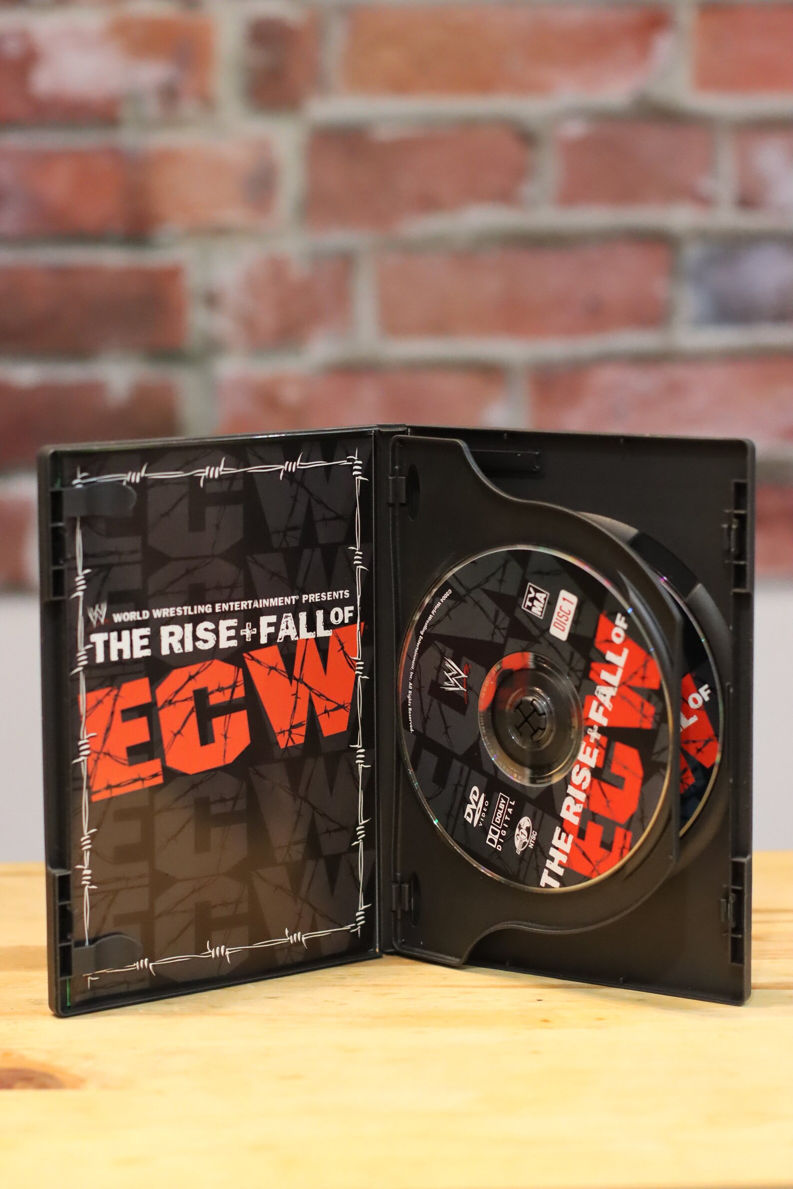 The Rise & Fall of ECW Wrestling 2 Disc DVD Set 2004 WWE - Etsy