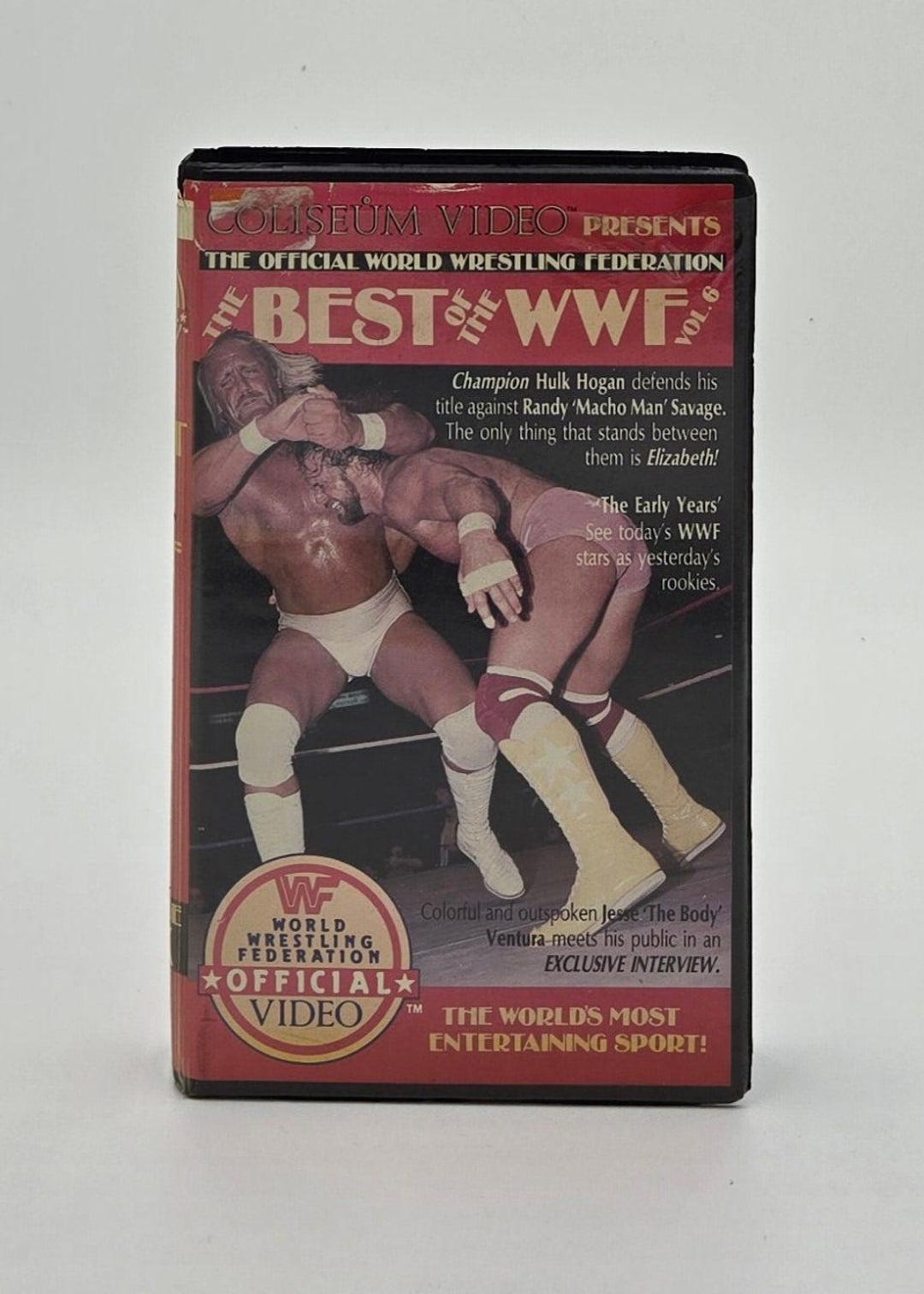 1986 Best of the WWF Vol. 6 Clamshell VHS Tape - Etsy