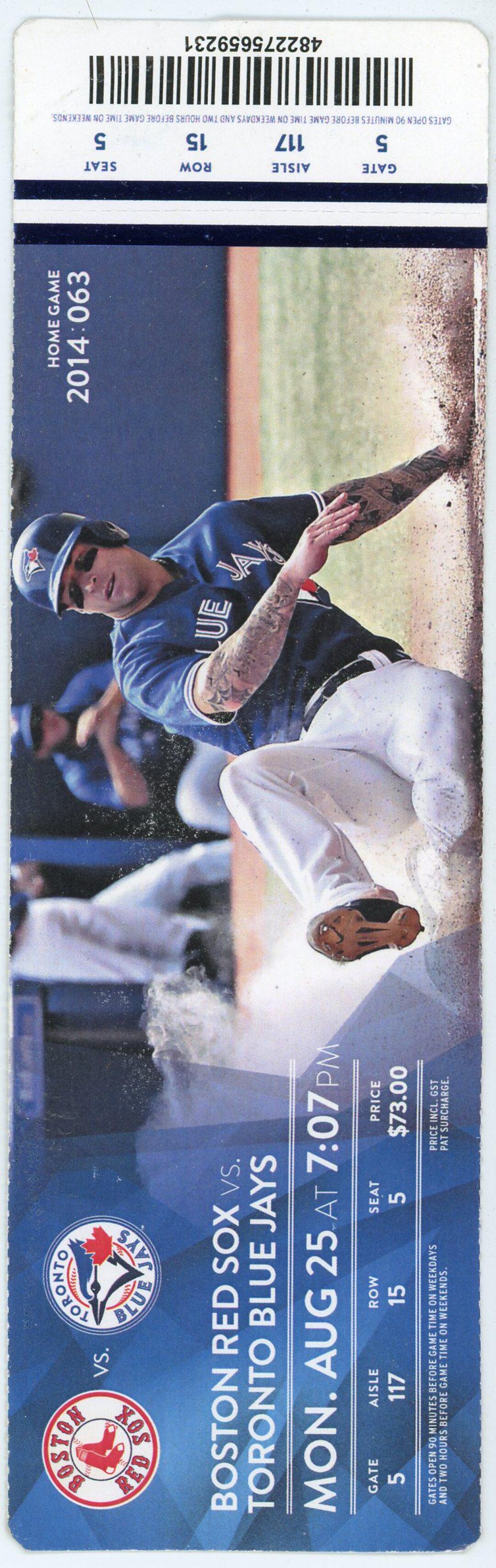 Blue Jays Vs. Seattle Mariners Ticket Stub Skydome (toronto, 1999) - Etsy