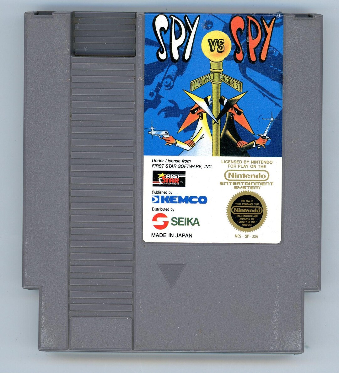 1988 Spy Vs. Spy NES Video Game Cartridge - Etsy