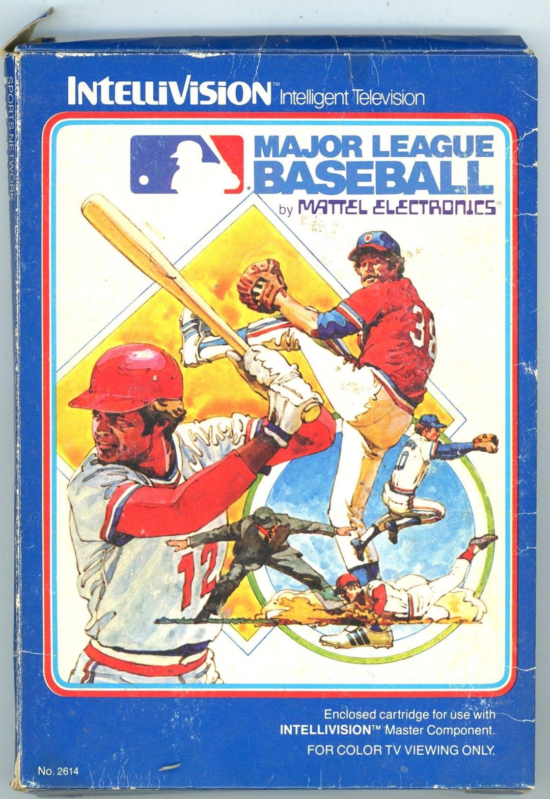 1979 Mattel Electronics Major League Baseball Intellivision Video Game ...