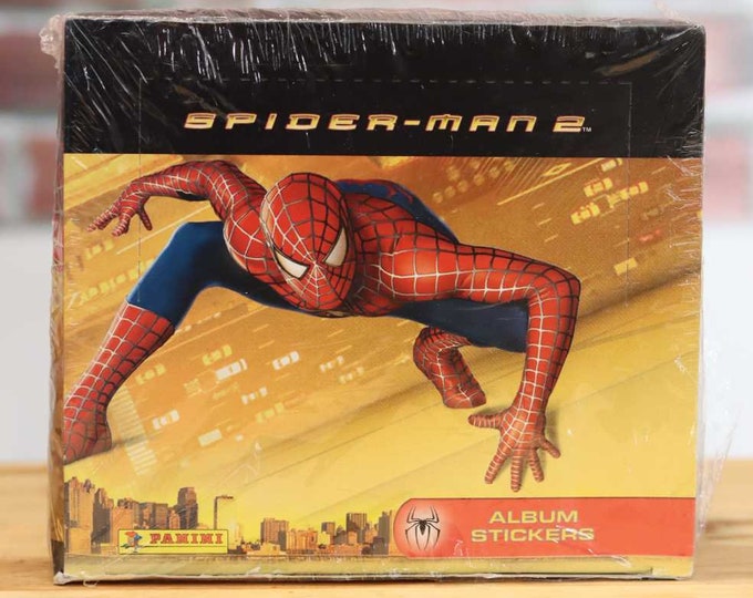 2004 Panini Spider-man 2 Sticker Card Wax Box (48 Packs) - Etsy