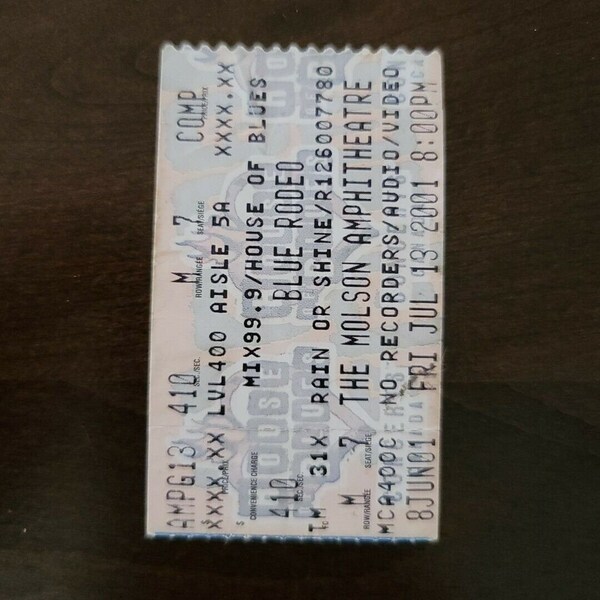 Rodeo Ticket Art - Etsy