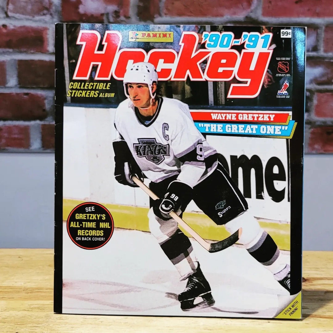 1990/91 Panini Hockey Sticker Album Complete Set - Etsy