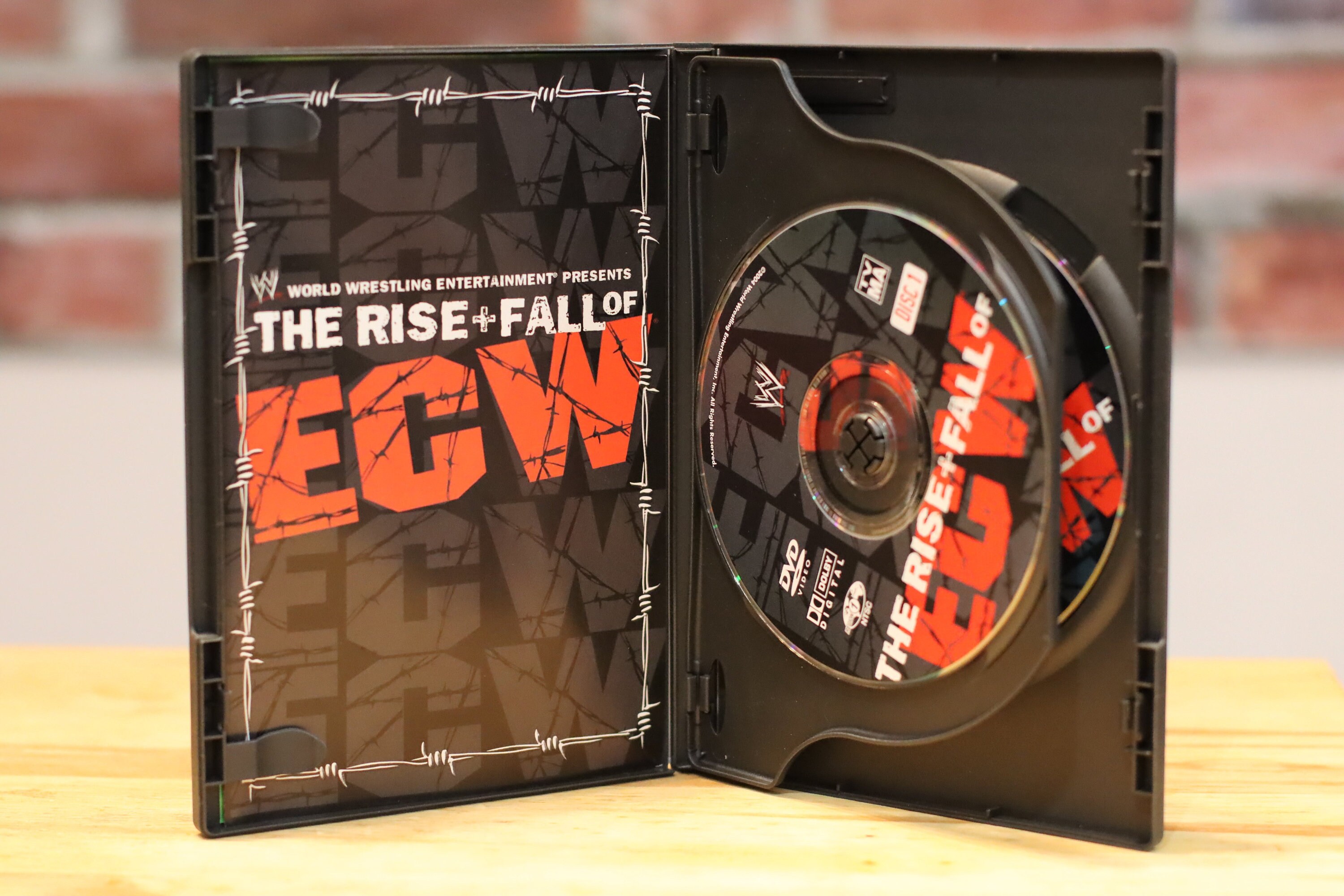 The Rise & Fall of ECW Wrestling 2 Disc DVD Set 2004 WWE - Etsy Canada