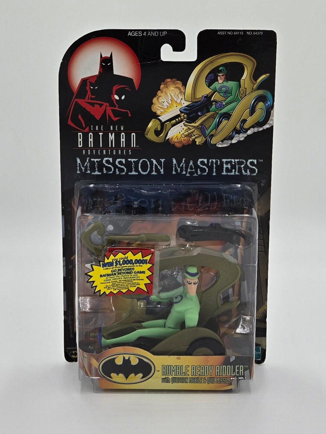 1999 Hasbro the New Batman Adventures Mission Masters Rumble Ready ...