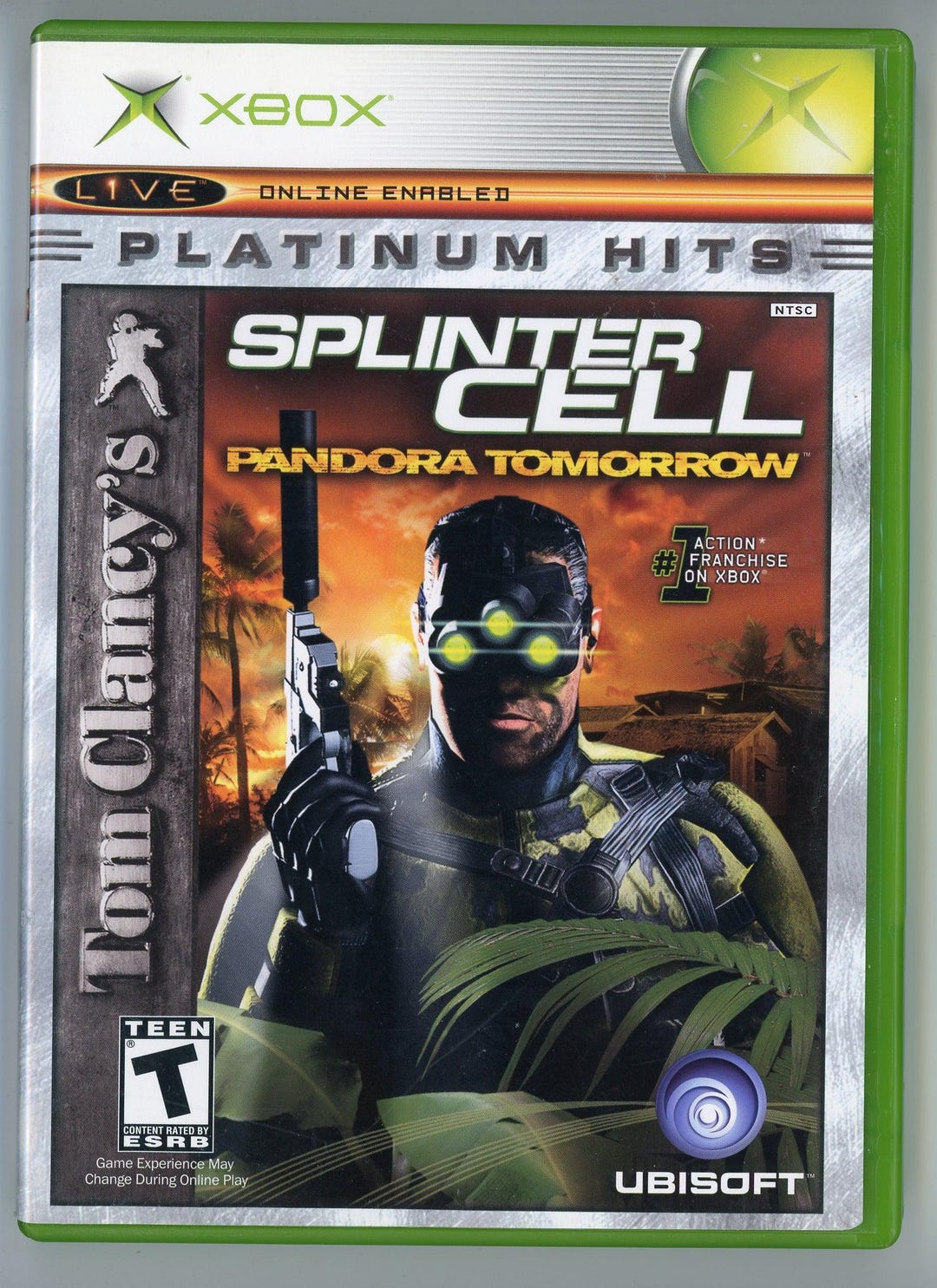 2004 Ubisoft Tom Clancy's Splinter Cell: Pandora Tomorrow Xbox Video ...
