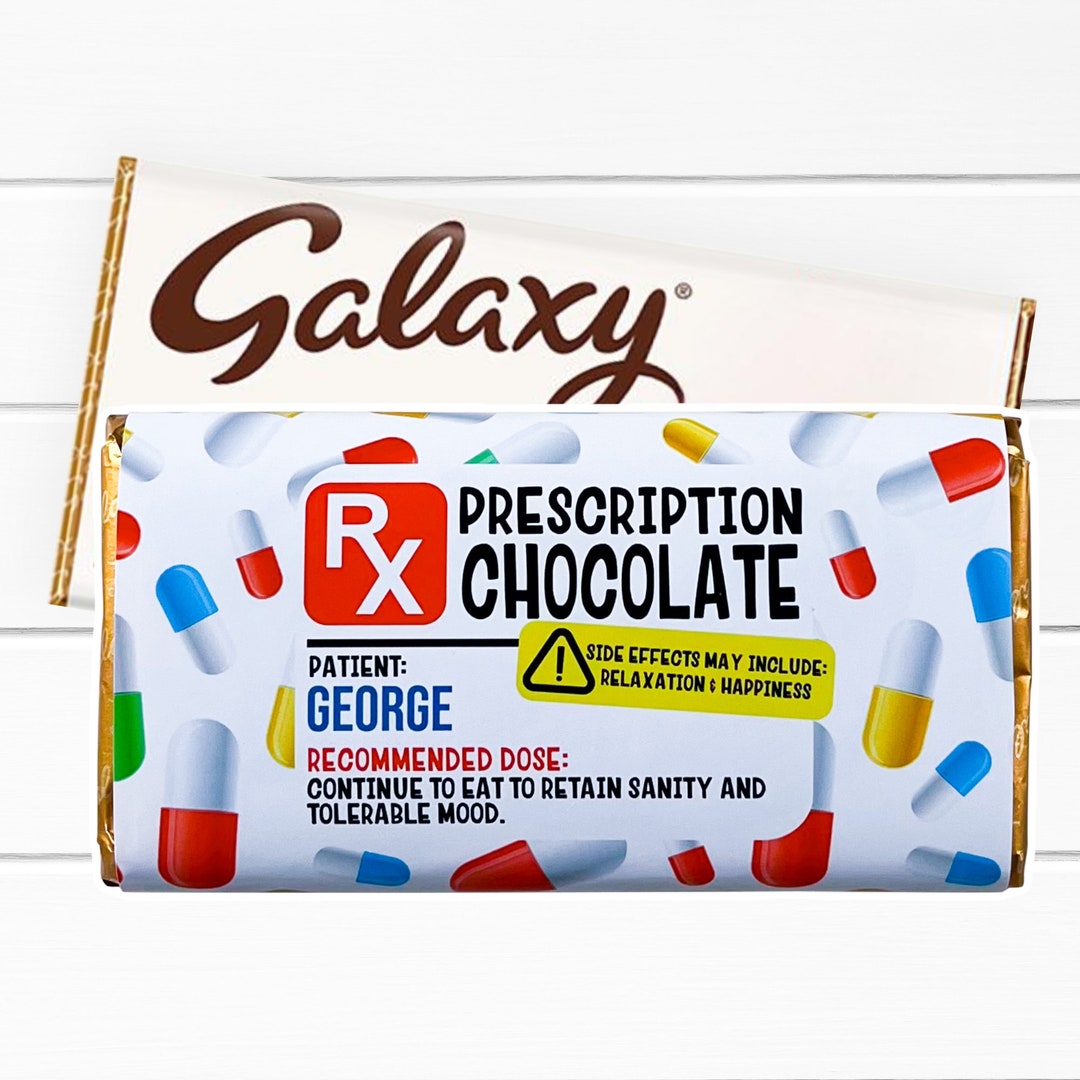 Get Well Soon Personalised Galaxy Chocolate Bar | Get Well Soon Sweets ...