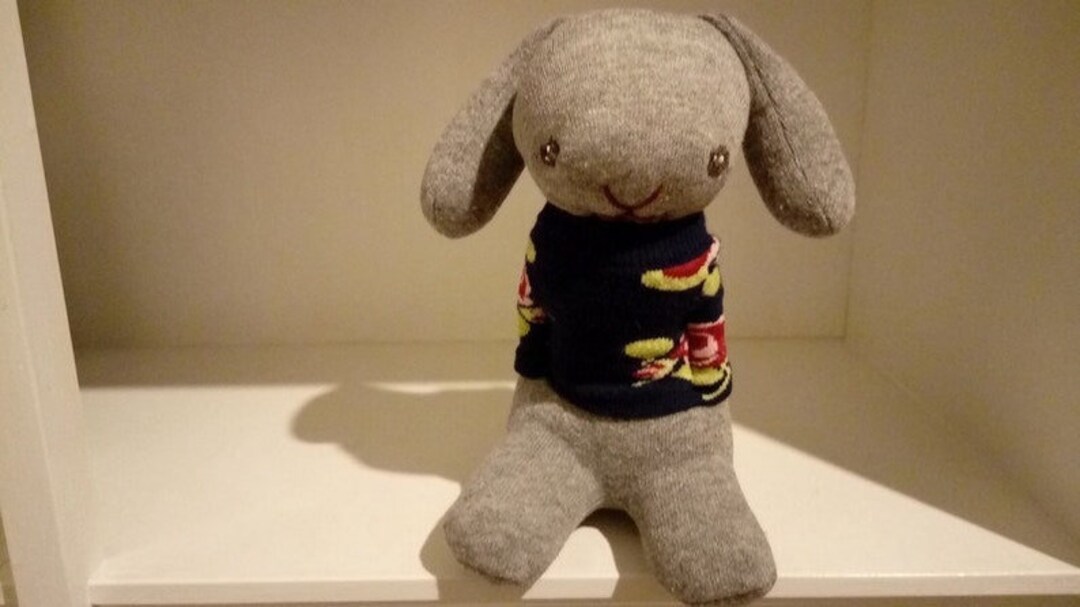Sock Bunny, Stuffed Bunny, Stuffed Animal - Etsy