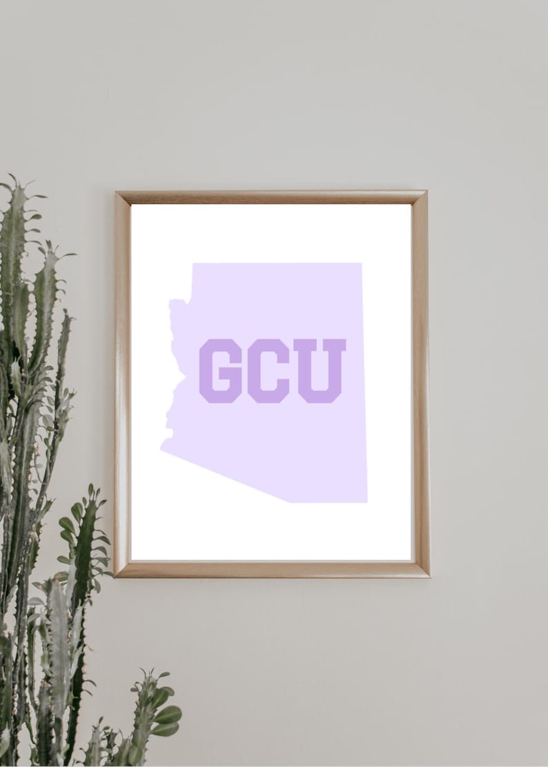 Grand Canyon University, Wall Collage, Digital Download, Trendy ...