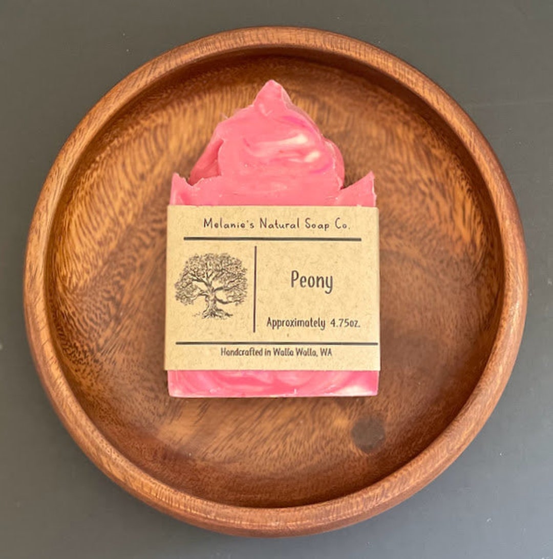Peony Handcrafted Soap - Etsy