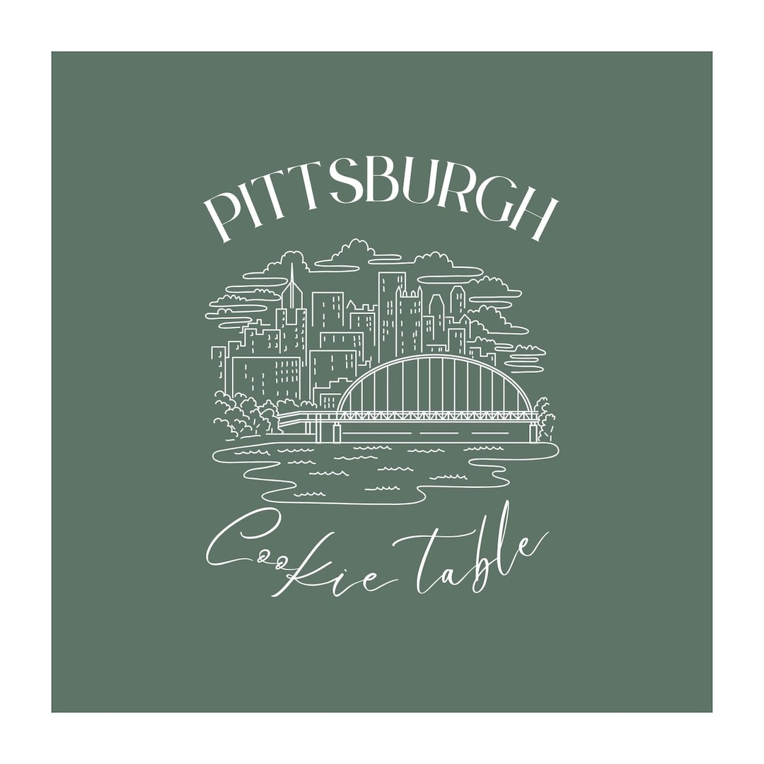 Pittsburgh Cookie Table Bag SVG File, Pittsburgh Cookie Table PNG File ...