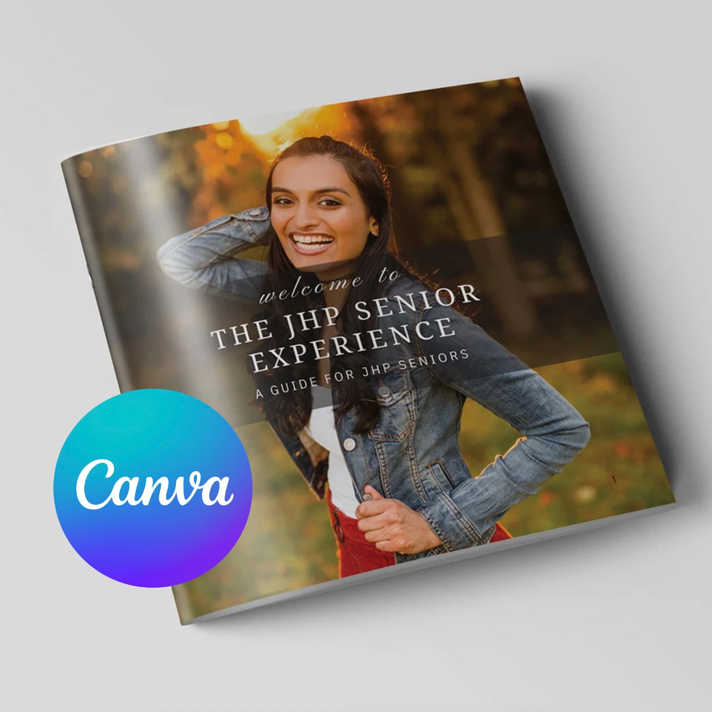 Customizable Senior Photography Welcome Guide Canva Template, Digital ...