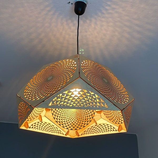 Sacred Geometry Lamp - Etsy