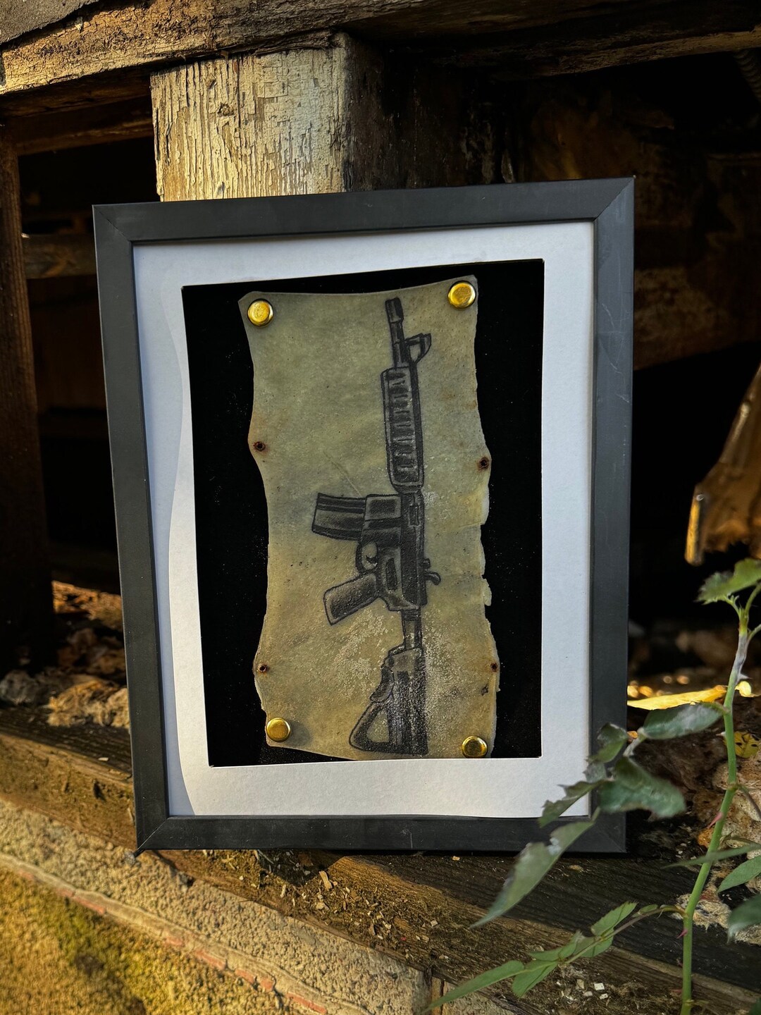 Real Tattooed Flesh Real Skin Gin Rifle Ar - Etsy